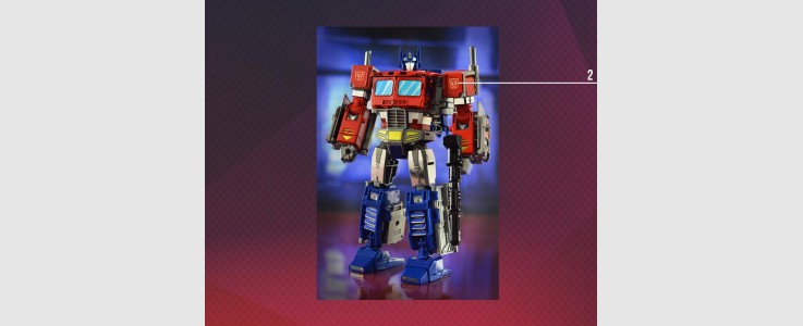 Labels for POTP Optimus Prime