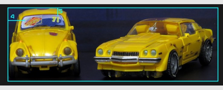 Labels & Stickers for Studio Series SS18 Bumblebee VW - Toyhax