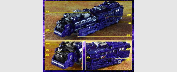 Labels & Stickers for Siege WFC Astrotrain - Toyhax