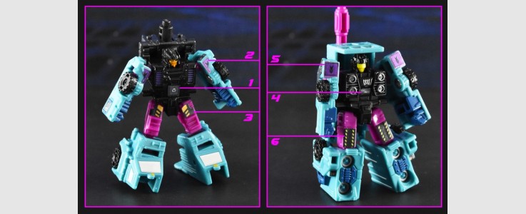 Labels & Stickers for WFC Siege Direct Hit and Powerpunch - Toyhax