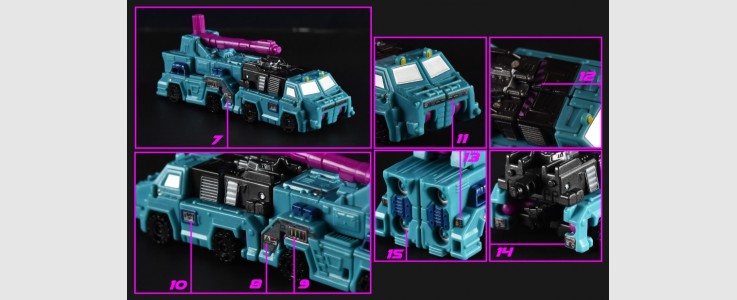 Labels & Stickers for WFC Siege Direct Hit and Powerpunch - Toyhax