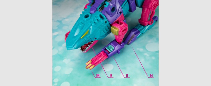 Labels & Stickers for GS Seacon Overbite - Toyhax