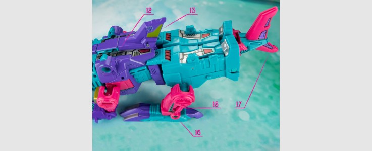 Labels & Stickers for GS Seacon Overbite - Toyhax