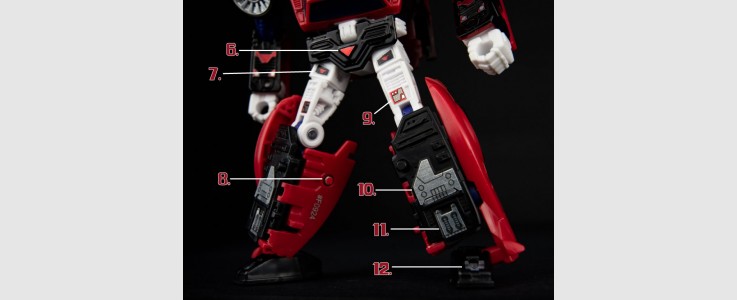 Labels & Stickers for KI Autobot Road Rage- Toyhax