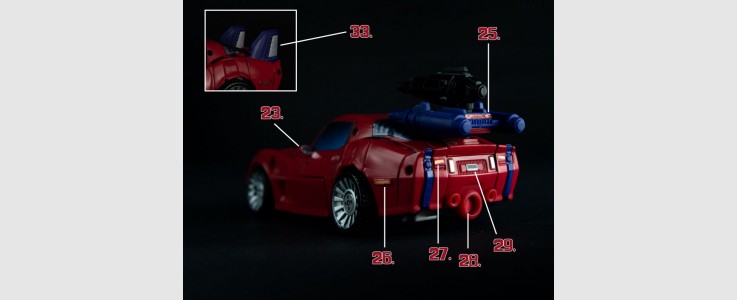 Labels & Stickers for KI Autobot Road Rage- Toyhax