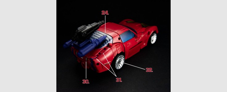 Labels & Stickers for KI Autobot Road Rage- Toyhax