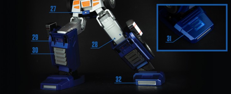 Labels & Stickers for Transformers Robosen Oprimus Prime – Toyhax