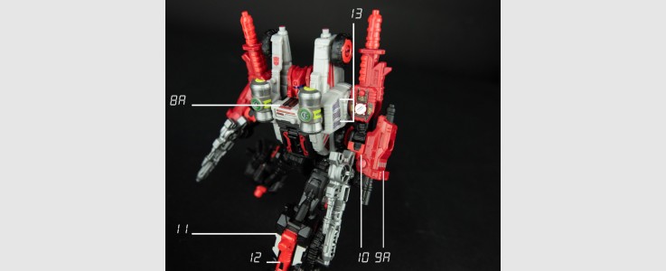Labels & Stickers for Transformers Legacy Red Cog – Toyhax