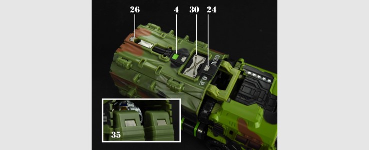Labels & Stickers for Transformers General Optimus Prime - Toyhax
