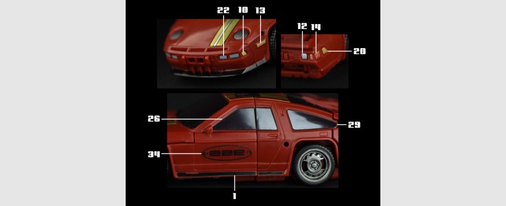 Labels for Transformers WFC Legacy Dead End - Toyhax