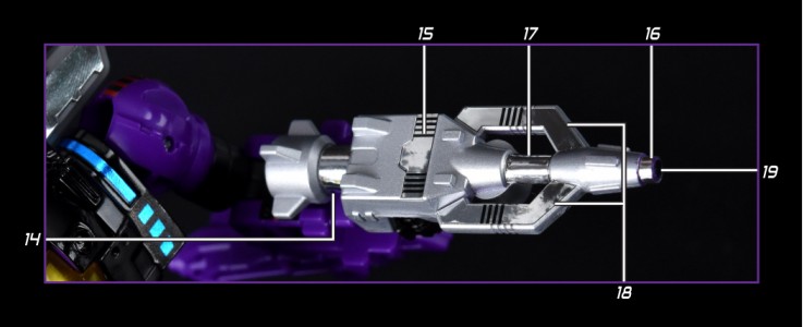 Labels & Stickers for Transformers Legacy Evolution Shrapnel - Toyhax