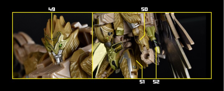 Labels & Stickers for Studio Series ROTB Airazor - Toyhax