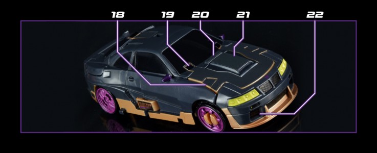 Labels & Stickers for ROTB Nightbird - Toyhax
