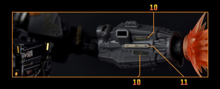 Labels & Stickers for ROTB Scourge - Toyhax