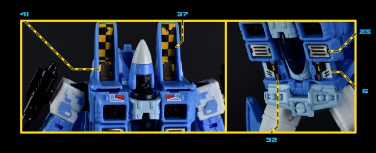 Labels & Stickers for Transformers Legacy Evolution G2 Cloudcover- Toyhax