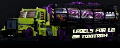 Labels & Stickers for Transformers Legacy Evolution TOXITRON- Toyhax