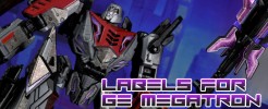 Labels & Stickers for Studio Series GE Megatron - Toyhax