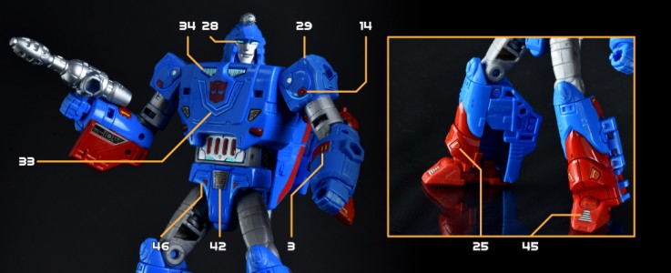 Labels & Stickers for Transformers Legacy Evolution Devcon - Toyhax