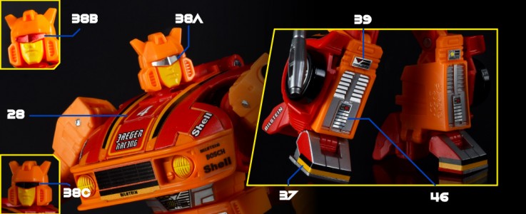 Labels & Stickers for Transformers Legacy Evolution G2 Universe Jazz ...