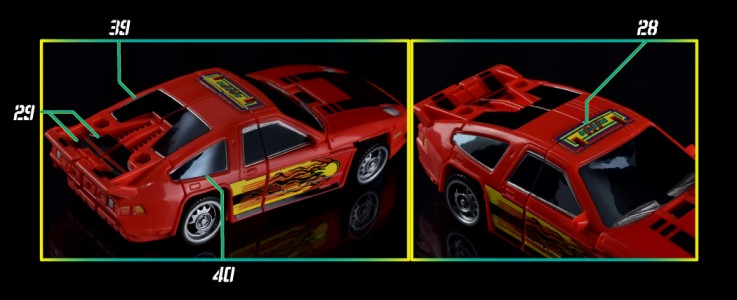 Labels & Stickers for Transformers Legacy Evolution G2 Dead-End - Toyhax