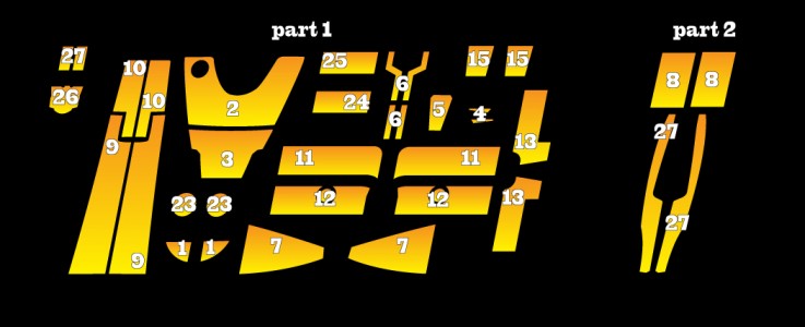 Labels & Stickers for Transformers Legacy Evolution G2 Mirage - Toyhax