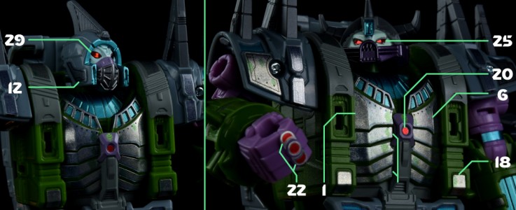 Labels & Stickers for Transformers BB Quintesson Bailiff – Toyhax