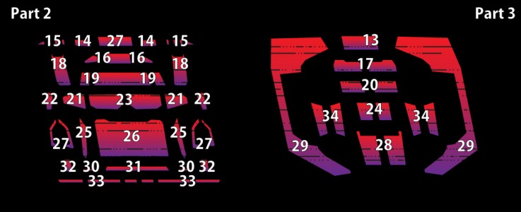 Labels & Stickers for REACTIVATE Soundwave (Add-on set) - Toyhax