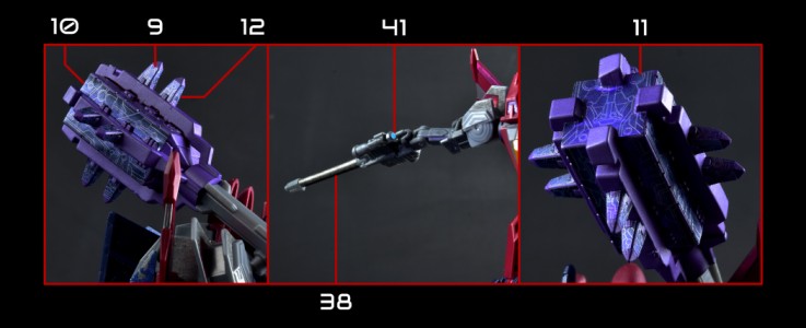 Labels & Stickers for Studio Series GE Starscream - Toyhax