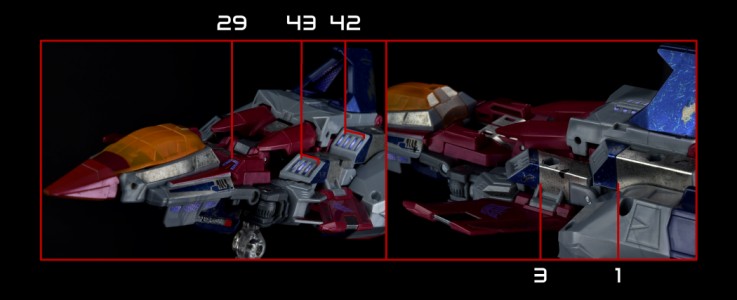Labels & Stickers for Studio Series GE Starscream - Toyhax