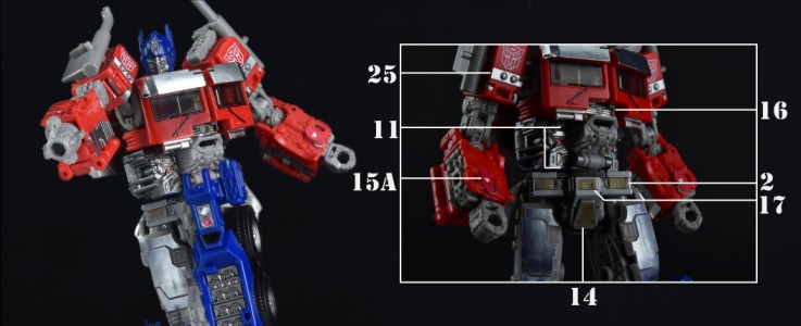 Labels and Stickers for Transformers Studio Series Voyager Class 102 ...
