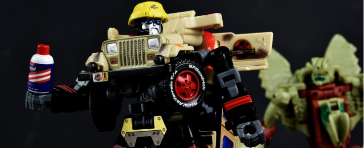 Labels & Stickers for Transformers x Jurassic Park Collab Autobot JP12 ...