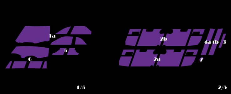 Labels & Katanas for SS-108 Wheeljack & SS-104 Nightbird - Toyhax