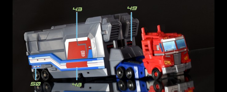 Labels for - Transformers Earthspark Optimus Prime Battle Base Trailer ...