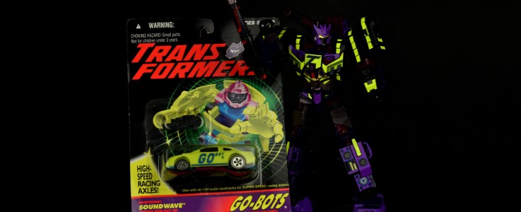 Labels for Transformer Legacy G2 Go-Bot Soundwave - Toyhax