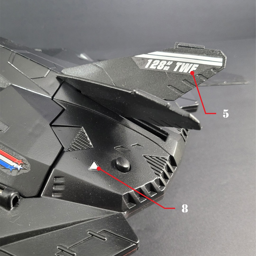 Labels for Sky Sweeper Jet (2003 + 2004) - Toyhax - Cobrastickers