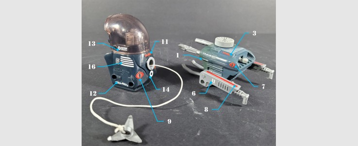 Labels for Motorized Action Packs (1987) - Cobra- Toyhax - Cobrastickers