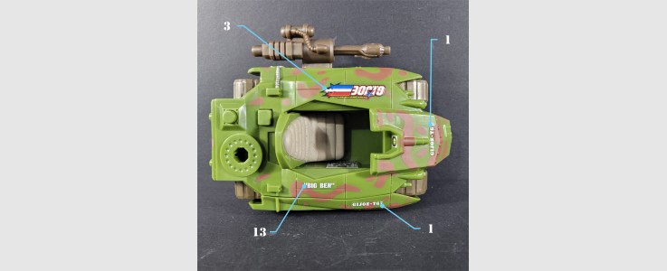 Labels for GI JOE Road Rebel (2003) - Toyhax - Cobrastickers