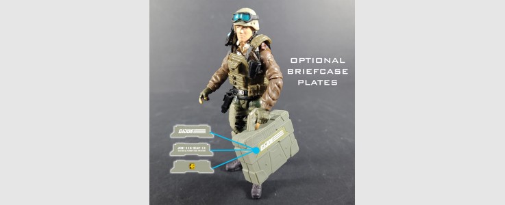Labels for GI Joe Tactical Case Screens (2019) - Toyhax - Cobrastickers