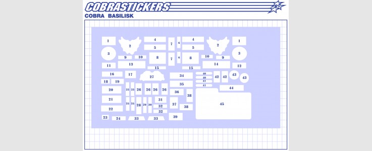 Labels & Stickers for Cobra Basilisk (Cobra Vers.) (2015) - Toyhax ...