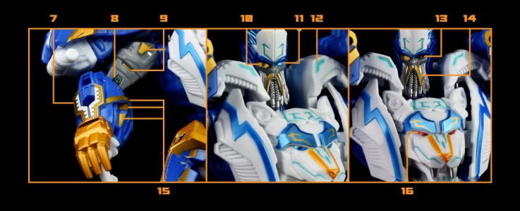 Labels & Stickers for LG Star Raider Thundertron - Toyhax - Reprolabels