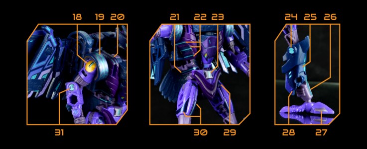 Labels & Stickers for LG Star Raider Filch - Toyhax - Reprolabels