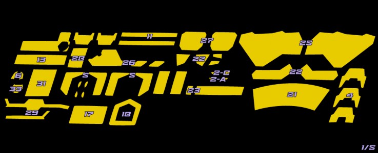 Labels & Stickers for LG Armada Galvatron- Toyhax - Reprolabels