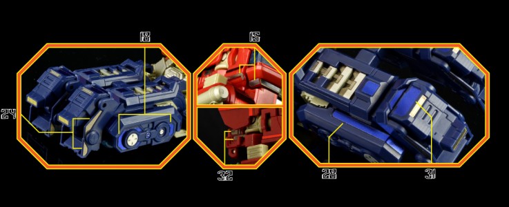 Labels & Stickers for SS 112 TF1 Optimus Prime - Toyhax - Reprolabels