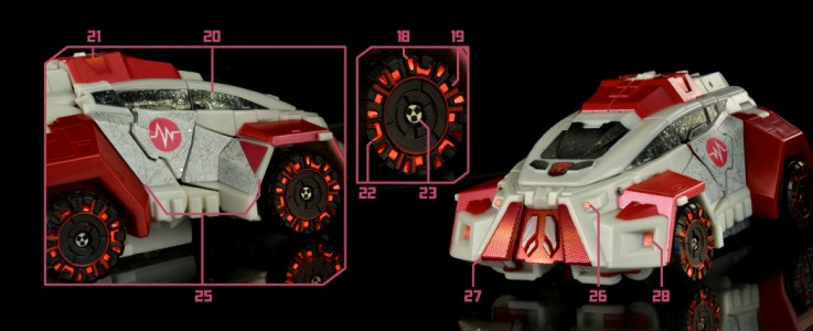 Labels & Stickers for Studio Series Game Edition Ratchet - Toyhax