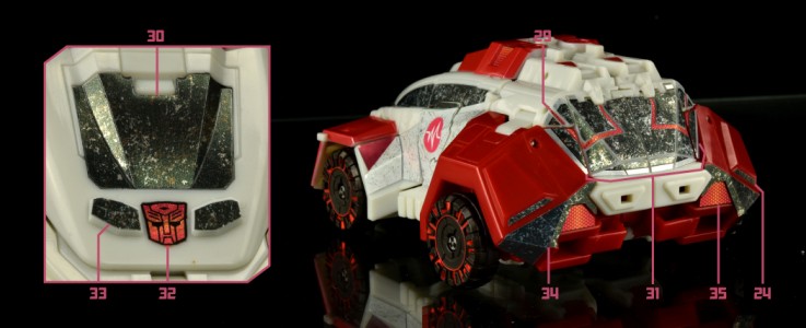 Labels & Stickers for Studio Series Game Edition Ratchet - Toyhax