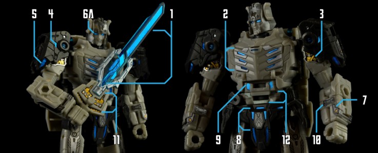 Labels for Transformers Age of the Primes Prima Prime - Toyhax