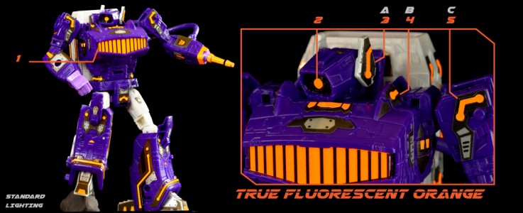 Labels & Stickers for Nucleon Action Shockwave - Toyhax - Reprolabels