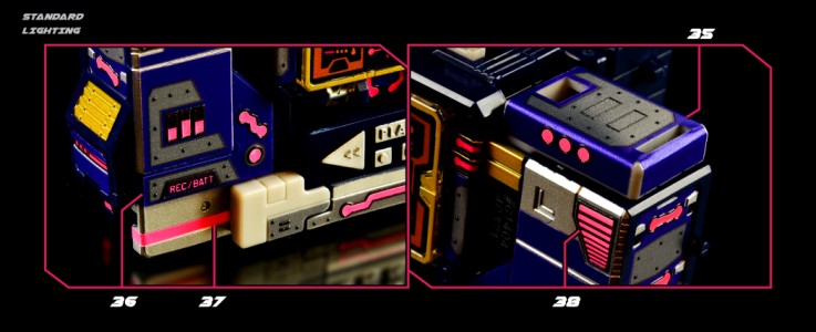 Labels & Sticker Upgrade Set for Nucleon Action Soundwave - Toyhax ...