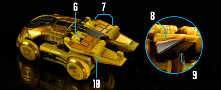 Stickers & Labels for SS TF:ONE Bumblebee - Toyhax - Reprolabels