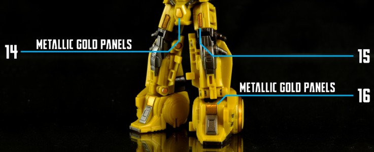 Stickers & Labels for SS TF:ONE Bumblebee - Toyhax - Reprolabels